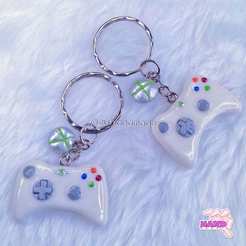 Chaveiro Controle Gamer Joystick geek | Mini game console PlayStation ...