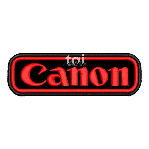 Patch Bordado Camera Canon | Shopee Brasil