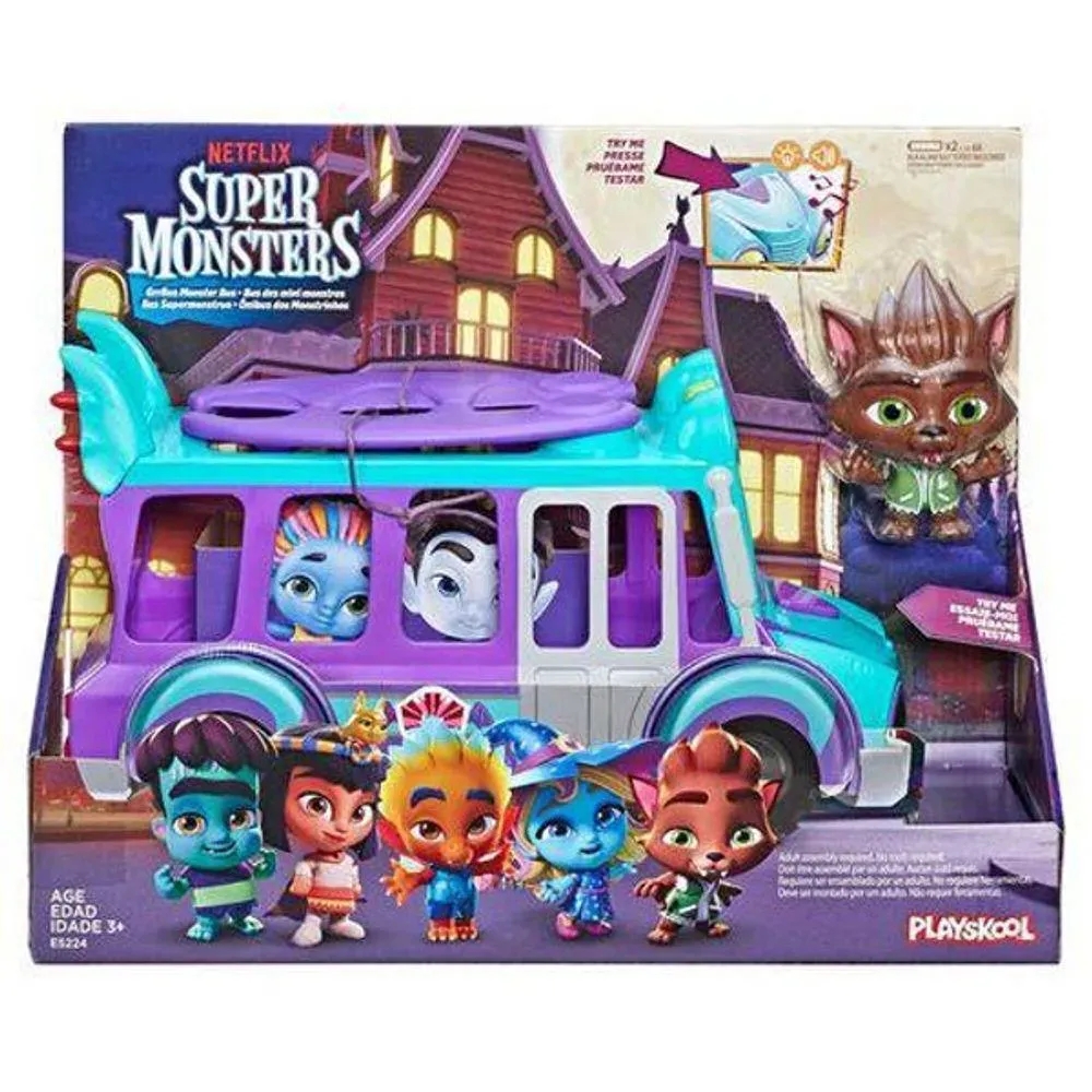 Ônibus Monstrinhos - Lobo Howler - Super Monsters - PlaySkool - Hasbro ...
