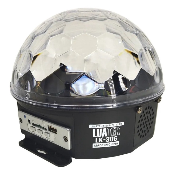 Globo mágico Led de Cristal Bluetooth 6 cores USB RGB | Shopee Brasil