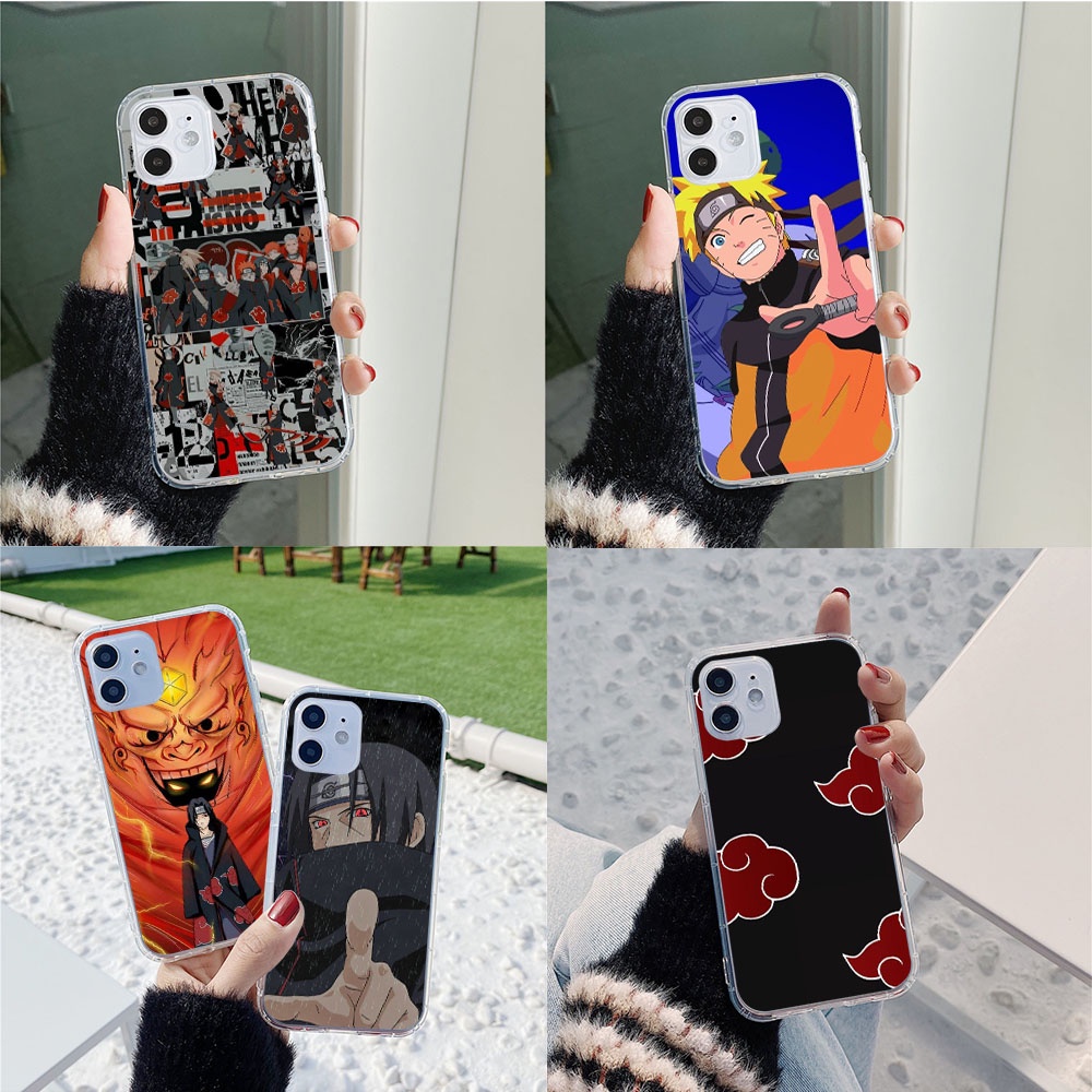 Z-29 Anime Naruto akatsuki Silicone TPU Caso Para Compatível Tecno ...