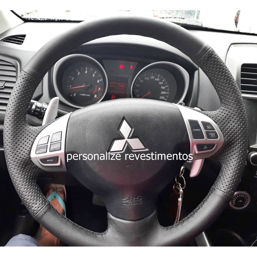 Capa De Volante Costurada Lancer/l200/tr4 | Shopee Brasil