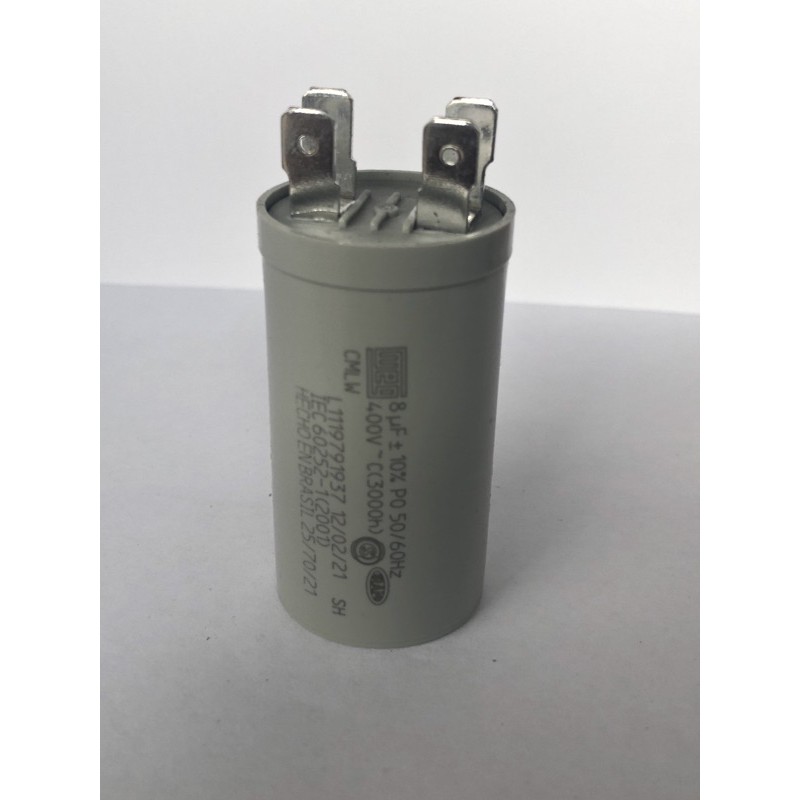 capacitor permanente 8uf 400v | Shopee Brasil