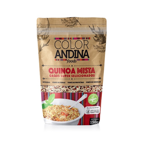 Quinoa Mista Color Andina 150g | Shopee Brasil