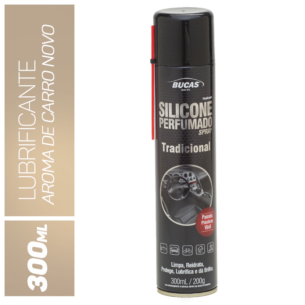 Silicone Spray Aerossol Perfumado P/ Carro 300ml Perfume Tradicional ...