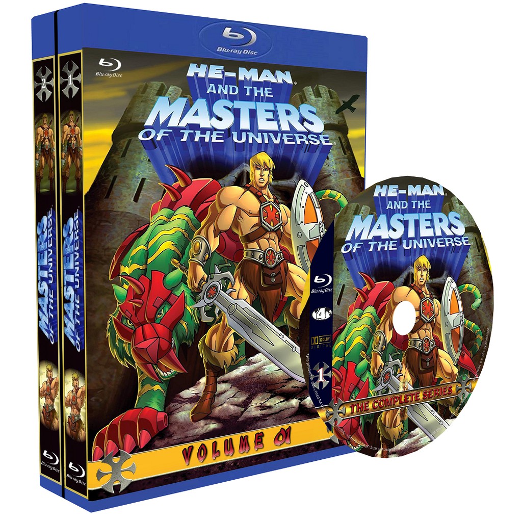 Blu-ray He-man e os defensores do Universo - 2002 - Edição completa ...