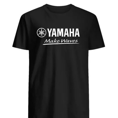 Camiseta Yamaha make waves | Shopee Brasil
