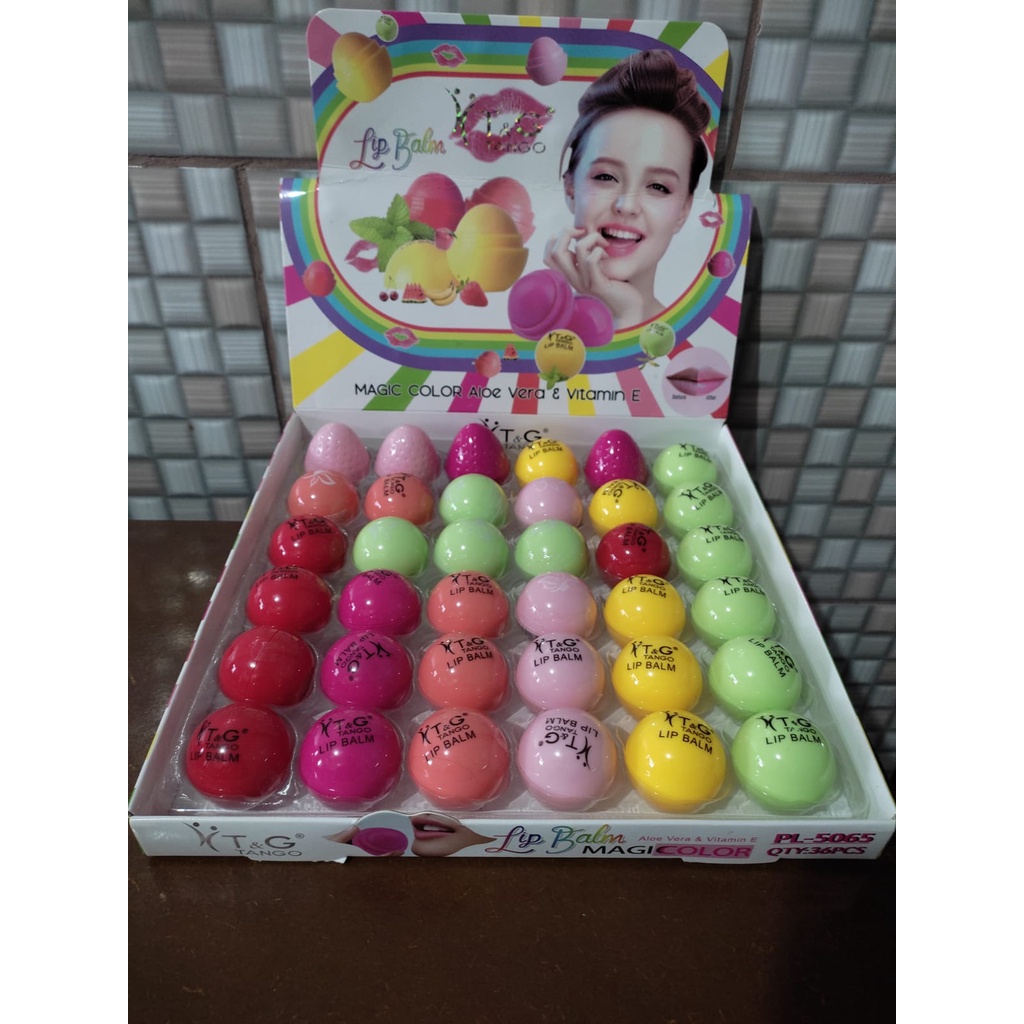 Kit com 6 Unidades de Lip Balm - D'Hermosa e Tango | Shopee Brasil