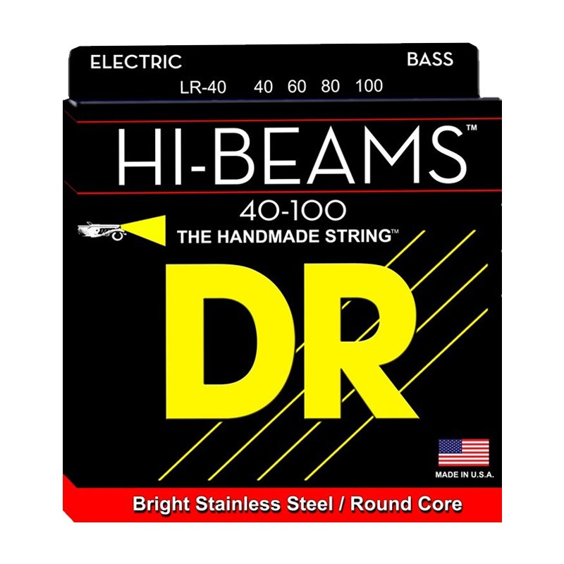 DR Strings , Baixo Hi-Beam Lite , LR-40 (40-100) | Shopee Brasil