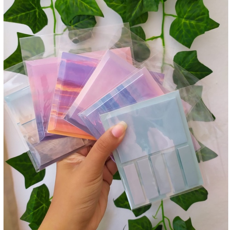 Post it Adesivo com cores Gradiente | Shopee Brasil