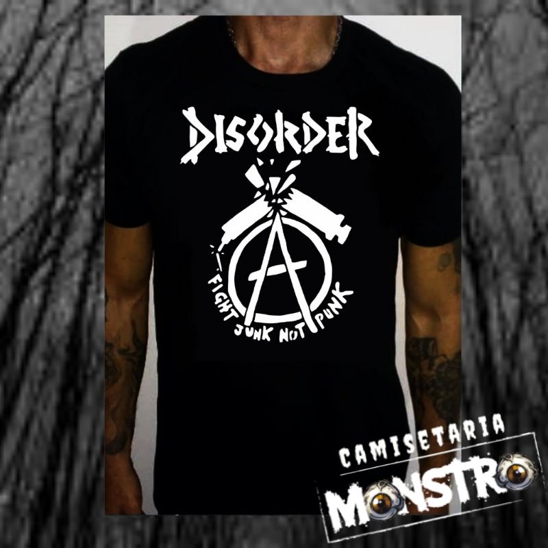 camiseta DISORDER | Shopee Brasil