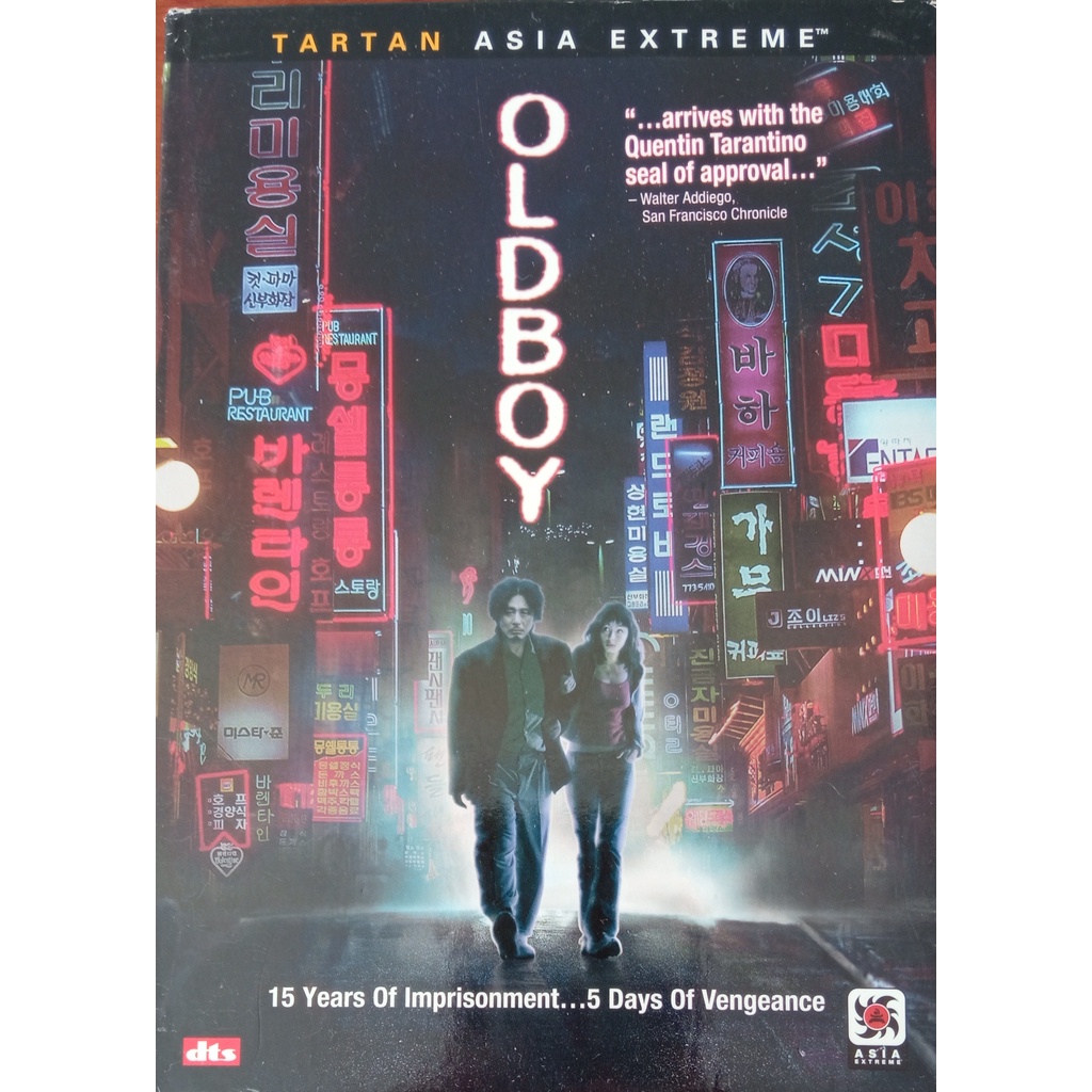 Dvd Oldboy Tartan Asia Extreme | Shopee Brasil