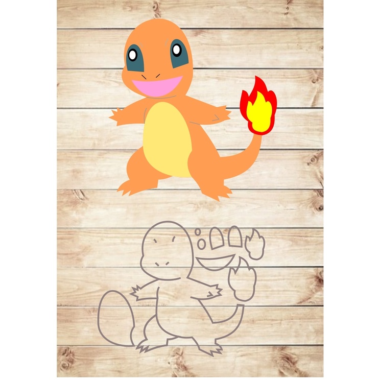 cortador charmander pokemon 7c Promoção | Shopee Brasil
