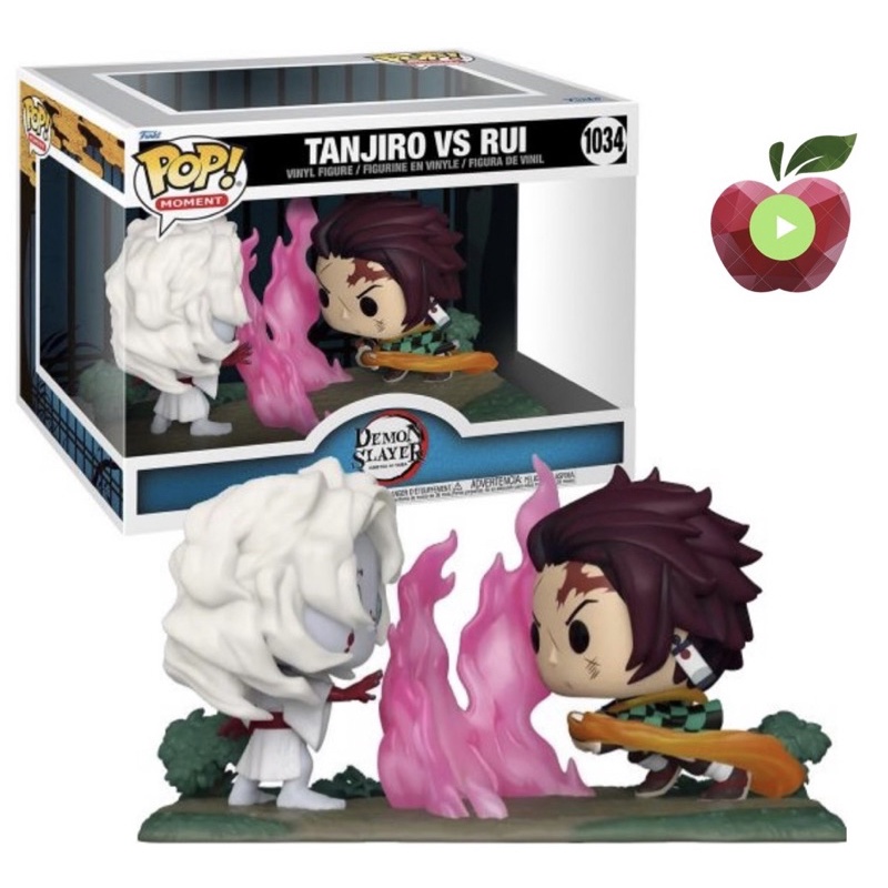 Funko Tanjiro vs Rui Demon Slayer Movie Moment #1034 Pronta Entrega ...