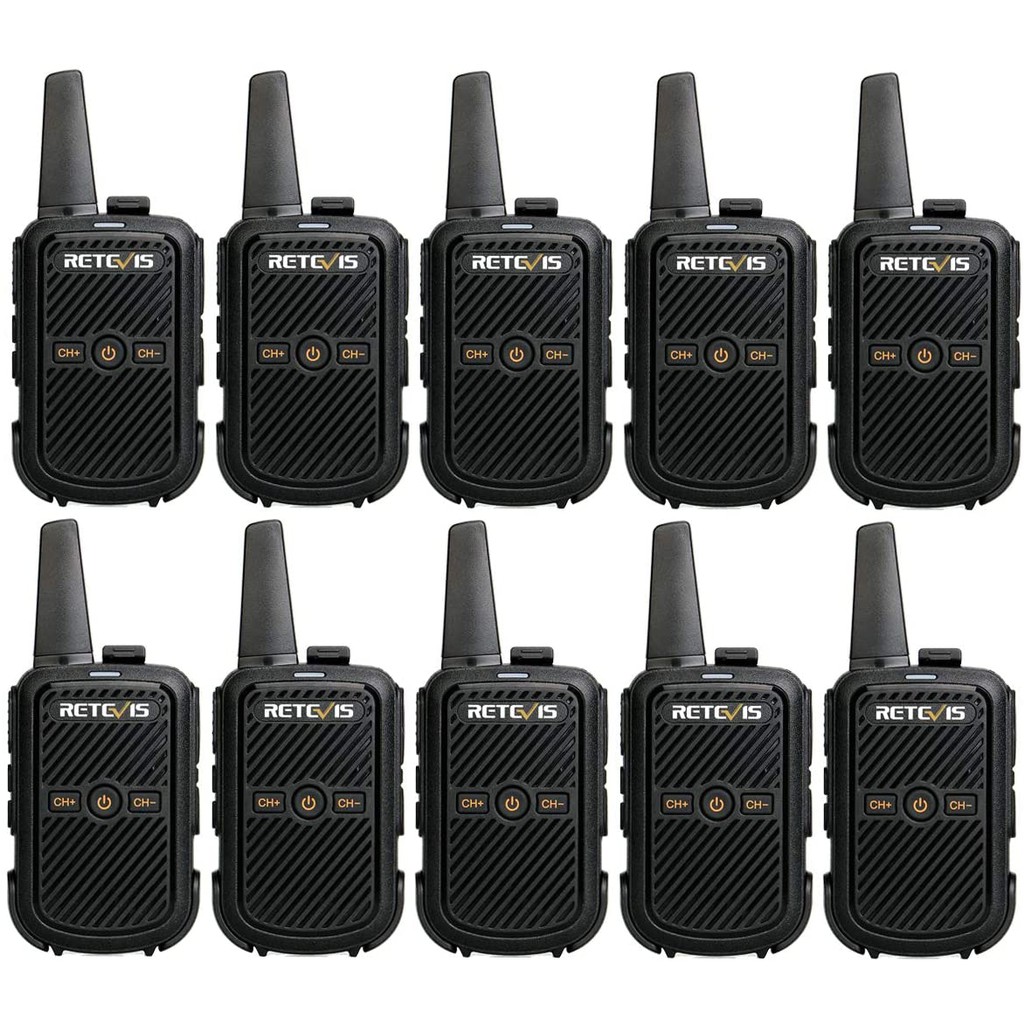 Retevis RT15 Rádio Adultos Recarregável Business Mini VOX Carregamento ...