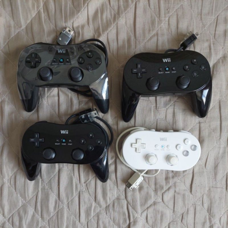 Controle Classic/Pro Nintendo Wii ORIGINAL | Shopee Brasil