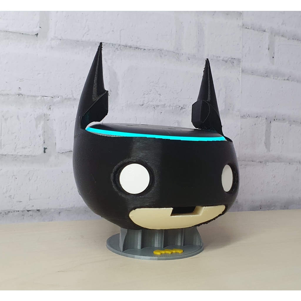 Suporte Alexa Echo Dot 3 Batman - Presente, decoração criativa, música ...