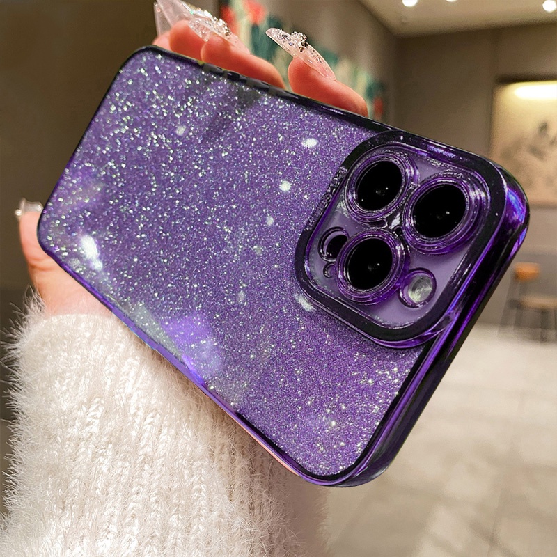 Revestimento Luxuoso Quadrado Glitter Capinha De Silicone Para iPhone ... Revestimento Luxuoso Quadrado Glitter Capinha De Silicone Para iPhone ...
