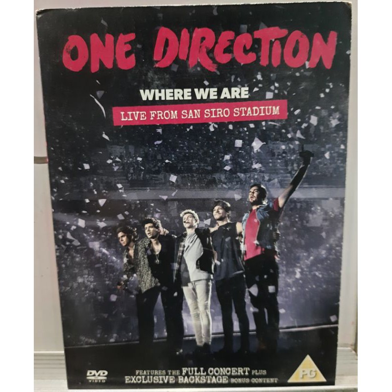 DVD One Direction - Where We Are Tour Tour | Shopee Brasil