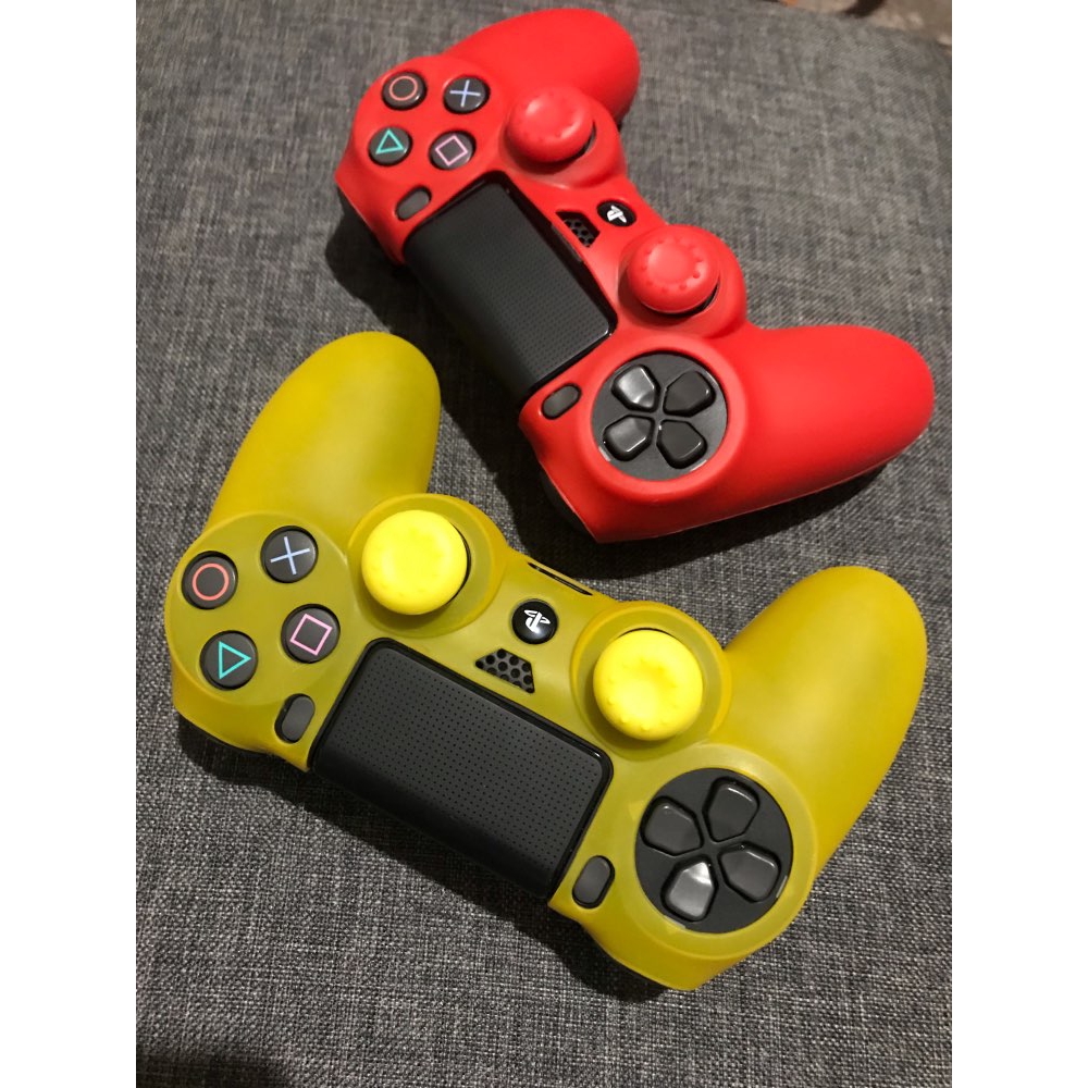 Capa De Borracha De Silicone Flexivel Em Gel Para SONY Playstation 4 PS4 Protecao Do Controlador PS4 Pro Slim Gamepad Shopee Brasil