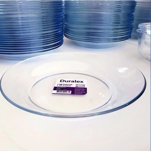 Conjunto Jogo de Pratos Fundo Astral Duralex Vidro - Nadir | Shopee Brasil