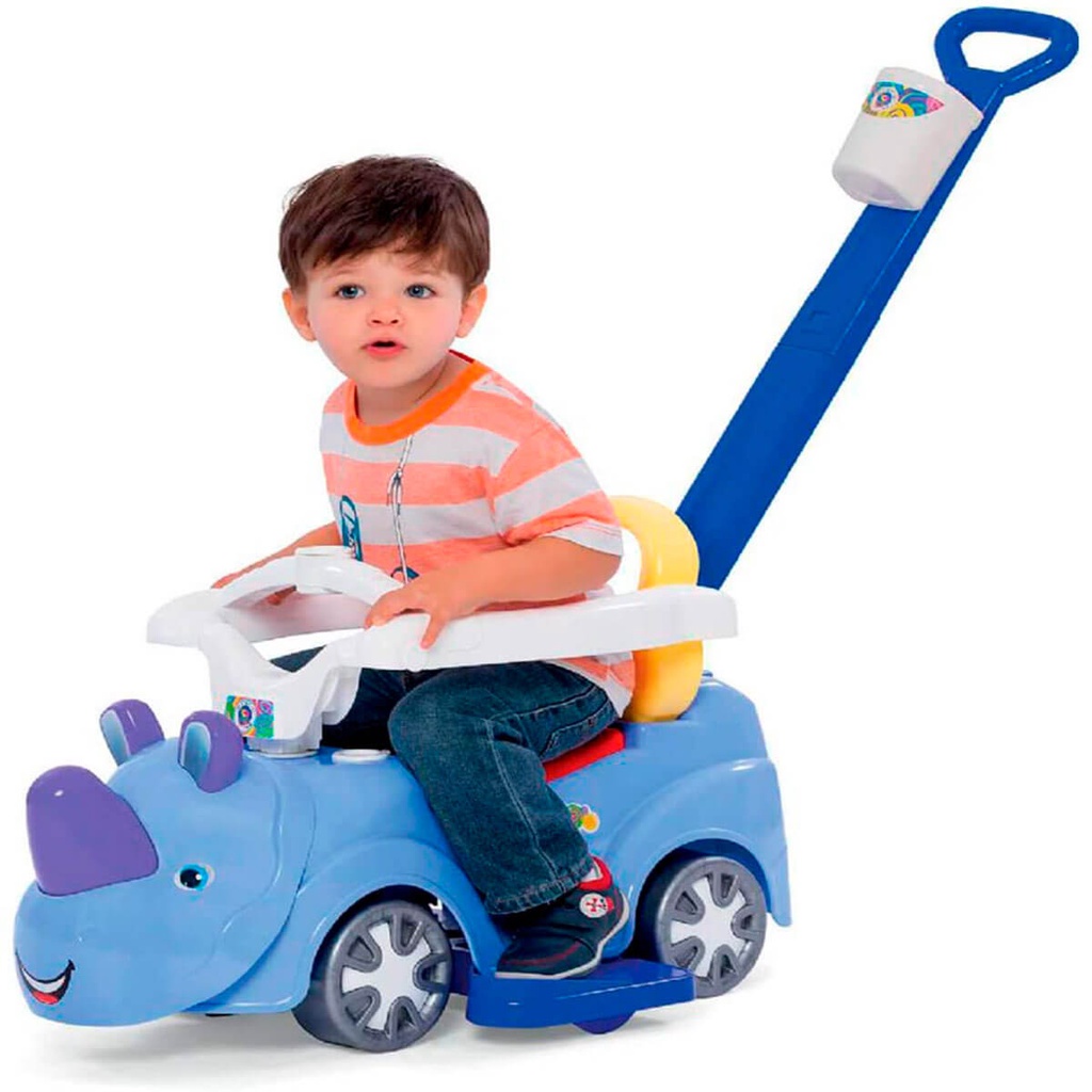 Carrinho de Passeio Infantil Rino Baby Car Menino Mercotoys | Shopee Brasil