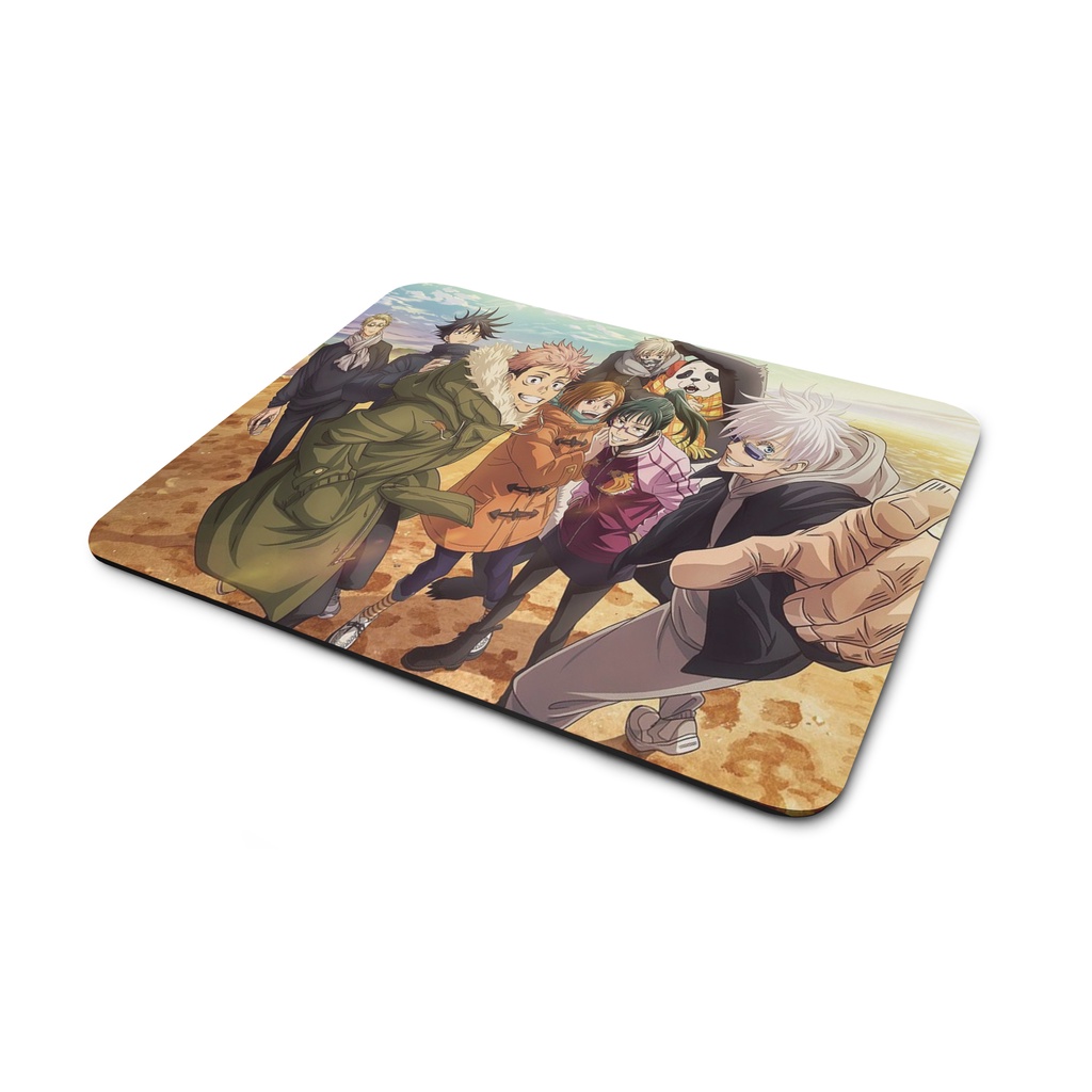 Mousepad Jujutsu Kaisen - Yuji Itadori - Nobara Kugisaki - Megumi ...