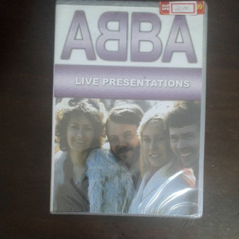 DVD ABBA - live presentations | Shopee Brasil