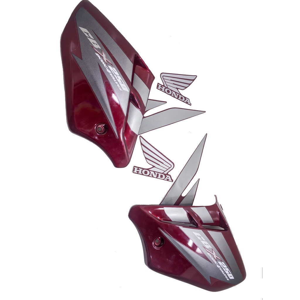 Protetor Aba Tanque Cbx 250 Twister 2006 2007 Verm Mod Origi Shopee