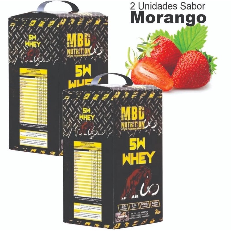 KIT 2 Whey Protein Premium MBD NUTRITION (4Kg De Proteína) | Shopee Brasil