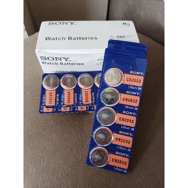 Sony 2032 kit 5 unidades pilha original indicada para placa mãe e ...