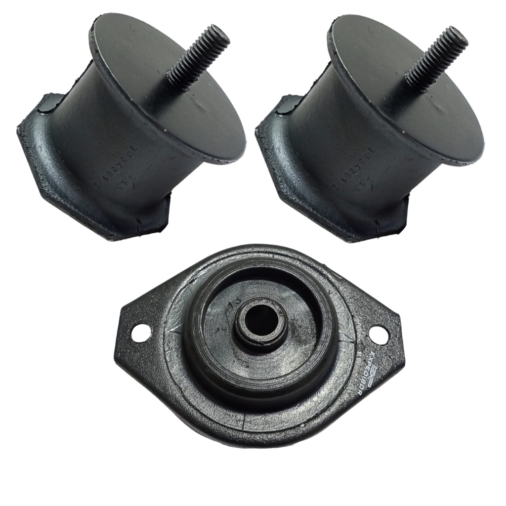 Coxim Do Motor + Coxim Do Câmbio Chevette Chevy Marajo Todos | Shopee ...