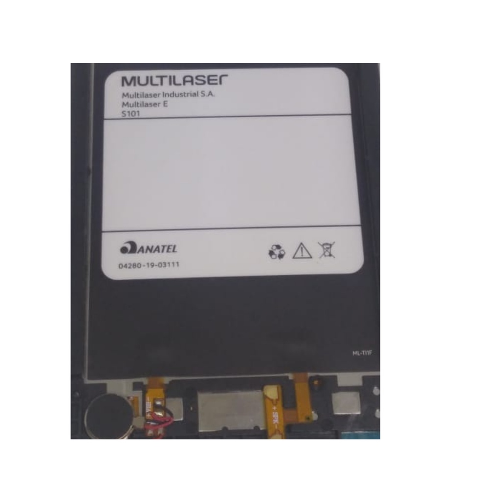 tela frontal display multilaser E S101 - retirada | Shopee Brasil