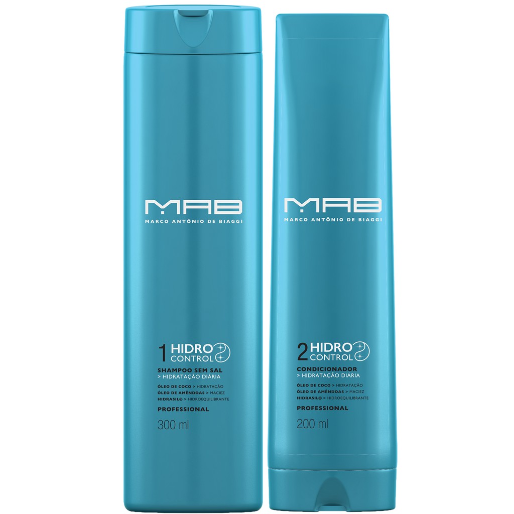 Kit MAB Marco Antônio de Biaggi Hidro Control Cuidado Diário (2 ...