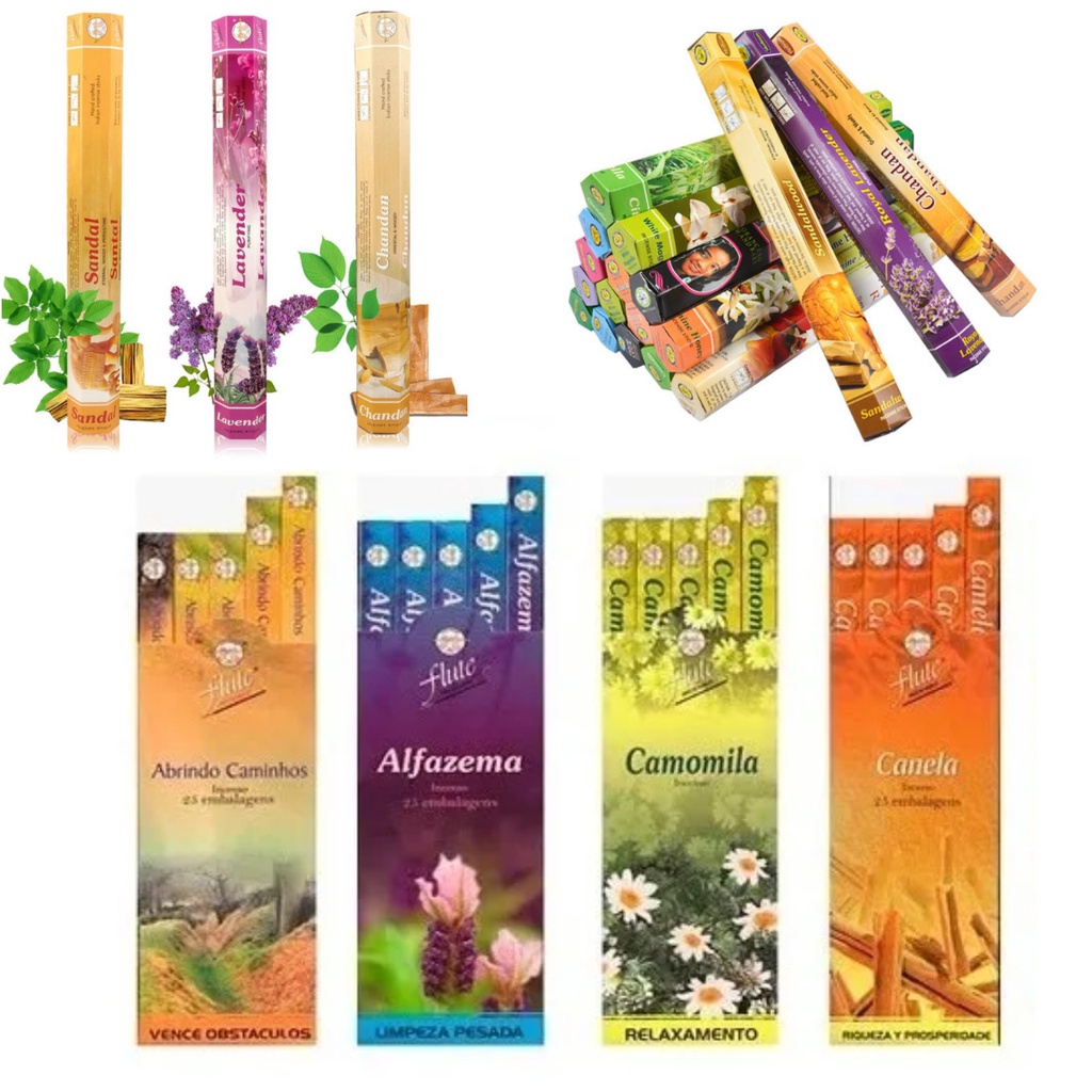 Incenso Hindus Clove Brand Kit 10 caixas com 7 Varetas Cada Aromas ...