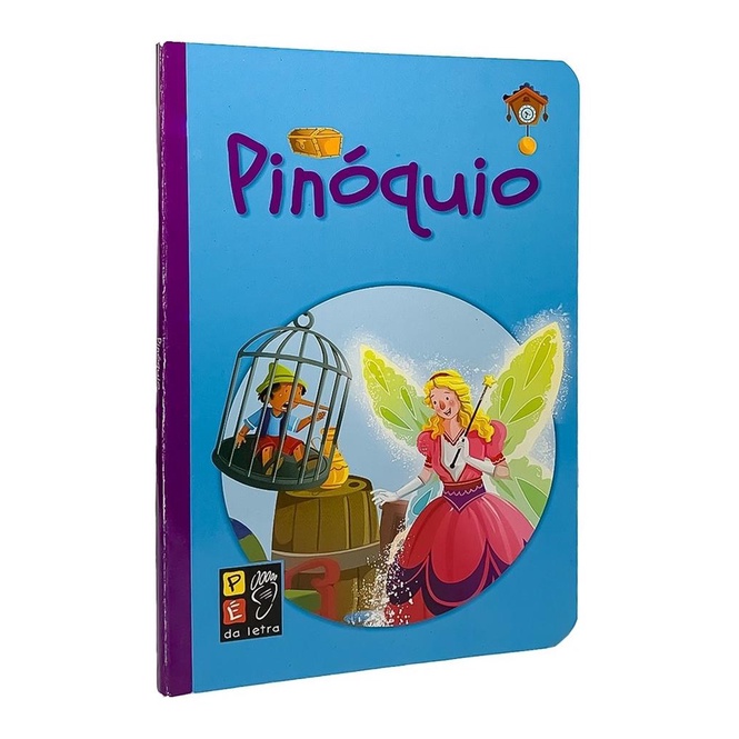 Pinoquio - Conto Infantil Ilustrado - Livro Cartonado | Shopee Brasil
