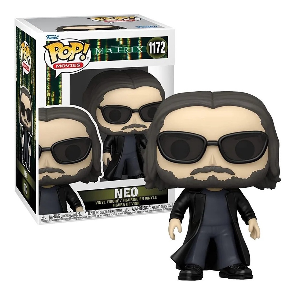 Funko Pop Neo 1172 Keanu Reeves Filme Matrix 4 Resurrections | Shopee ...