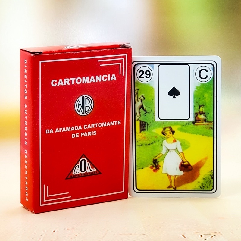 Baralho cigano Lenormand Cartomancia 36 Cartas+ livreto explicativo ...