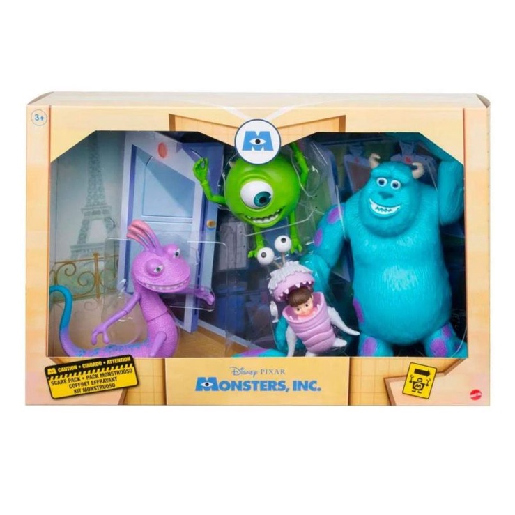 Action Figures Monstros SA, Sully, Mike, Boo e Randall, Multicolorido ...