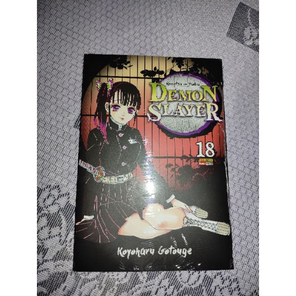 demon Slayer volume 18 - Kimetsu no yaiba | Shopee Brasil