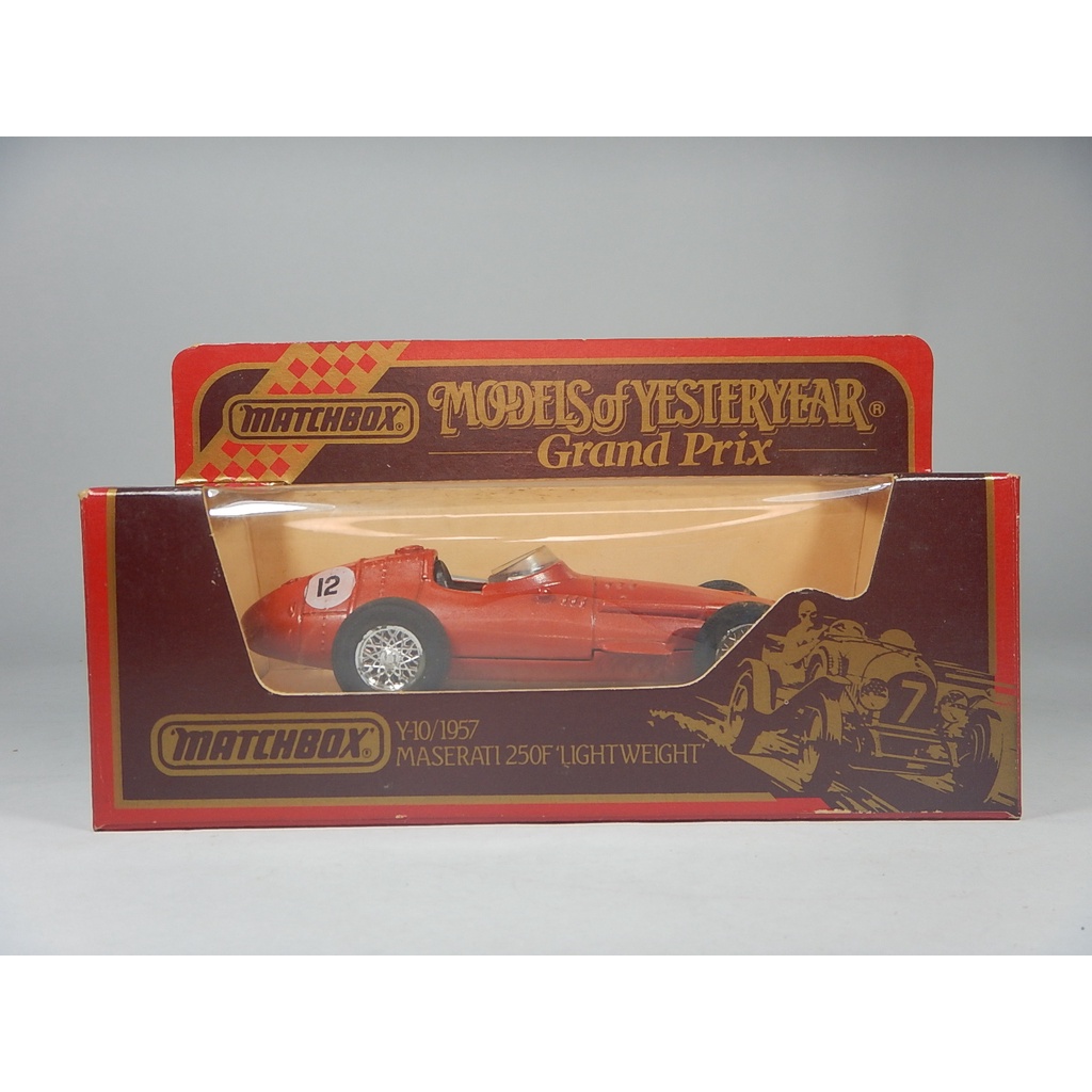 Models Of Yesteryear Matchbox Y-10 1957 Maserati 250f Light Weight ...