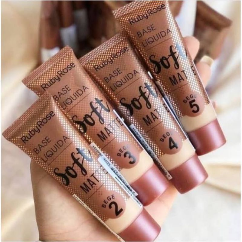 Base Liquida Soft Matte Ruby Rose | Shopee Brasil