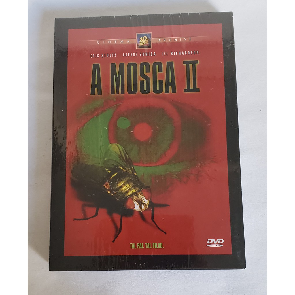 A Mosca II DVD com luva Original Lacrado de Fábrica | Shopee Brasil