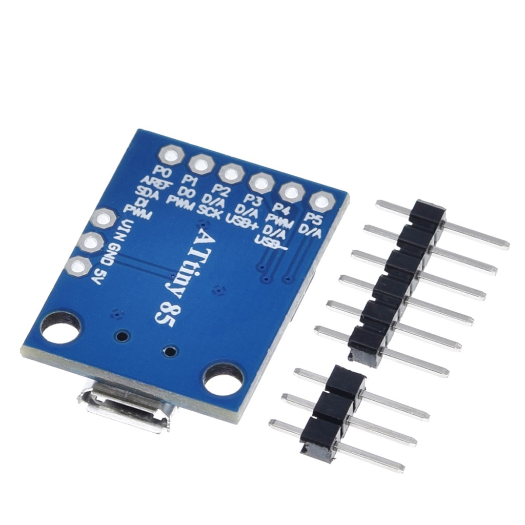 Placa Desenvolvimento Digispark Micro Attiny85 Azul Attiny ARDUINO ...