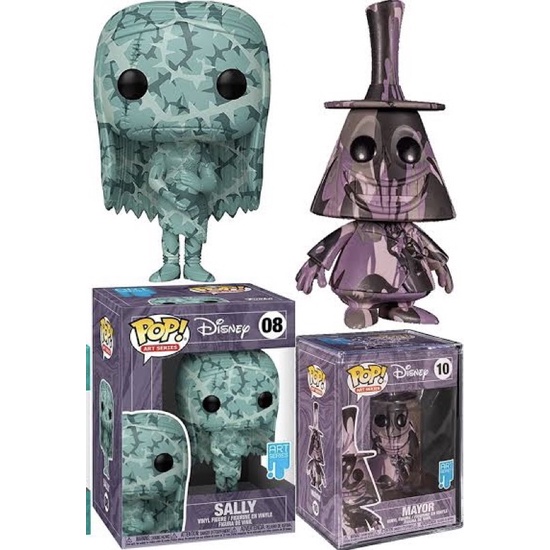 Funko POP Art Series - A Nightmare Before Christmas - Sally e Mayor ...