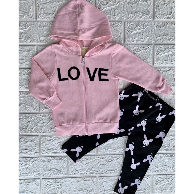 Desapego bebê - Conjunto moletom M (3 a 6 meses) | Shopee Brasil