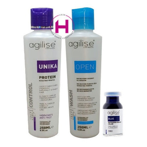 Agilise Free Shampoo Open De 250ml E Pigmento Matizador | Shopee Brasil