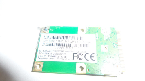 Placa Rede Wireless Para Notebook P/n Rtl8187se - Cod1 | Shopee Brasil
