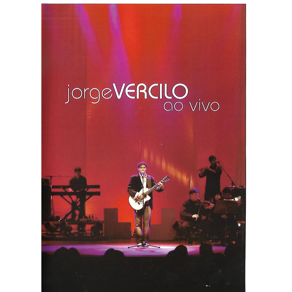 DVD - JORGE VERCILO - AO VIVO - COM ANA CAROLINA, MARCOS VALLE | Shopee Brasil