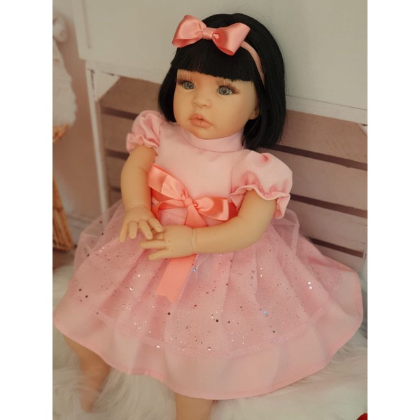 Boneca bebe Reborn barata com acessórios | Shopee Brasil